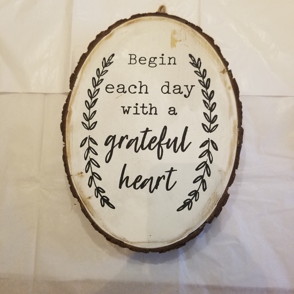 Hobby Lobby | Accents | Rustic Wood Oval Sign Hanging | Poshmark